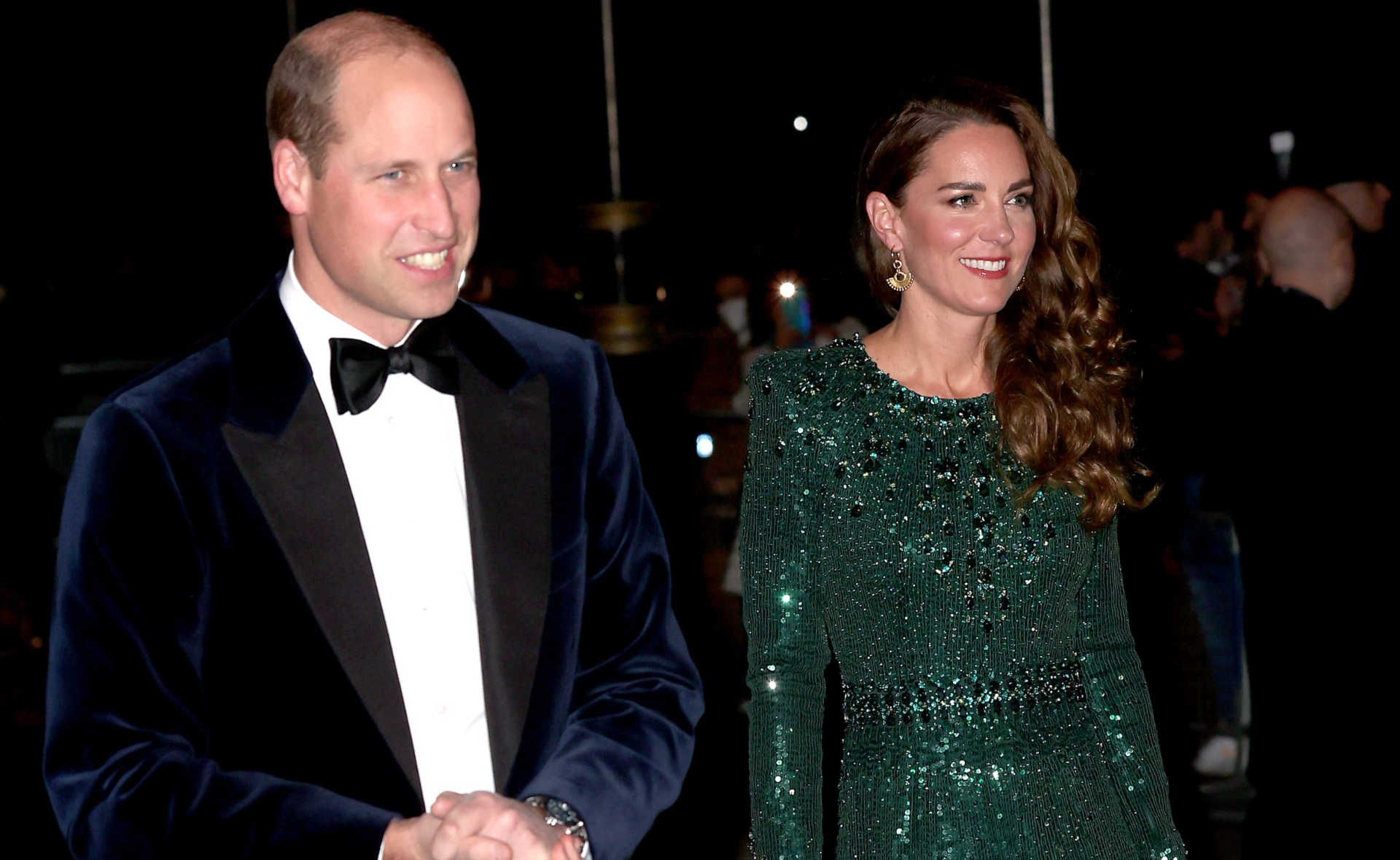 Kate Middleton Glows In Green For 2021 Royal Variety Performance